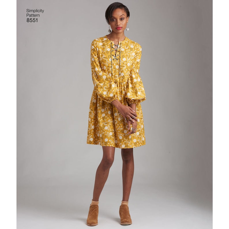Simplicity Pattern 8551 Misses' Dress or Tunic - Etsy