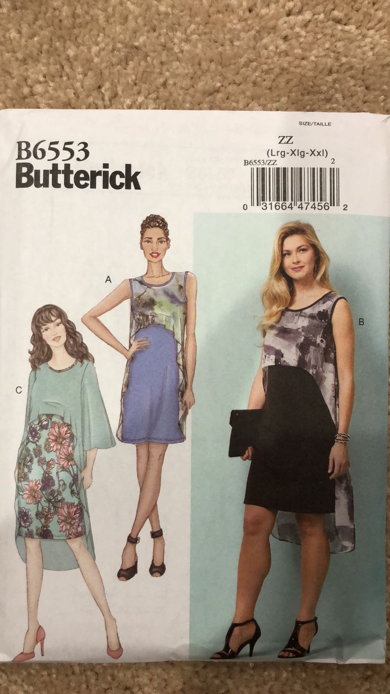 Butterick B6553 Misses' Dress - Etsy
