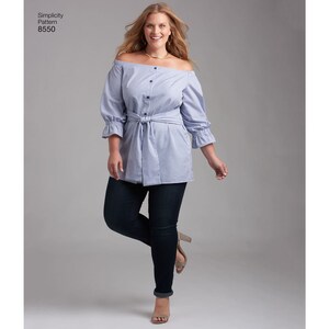 Simplicity Pattern 8550 Misses' and Women's Dress, Tunic and Top - Etsy