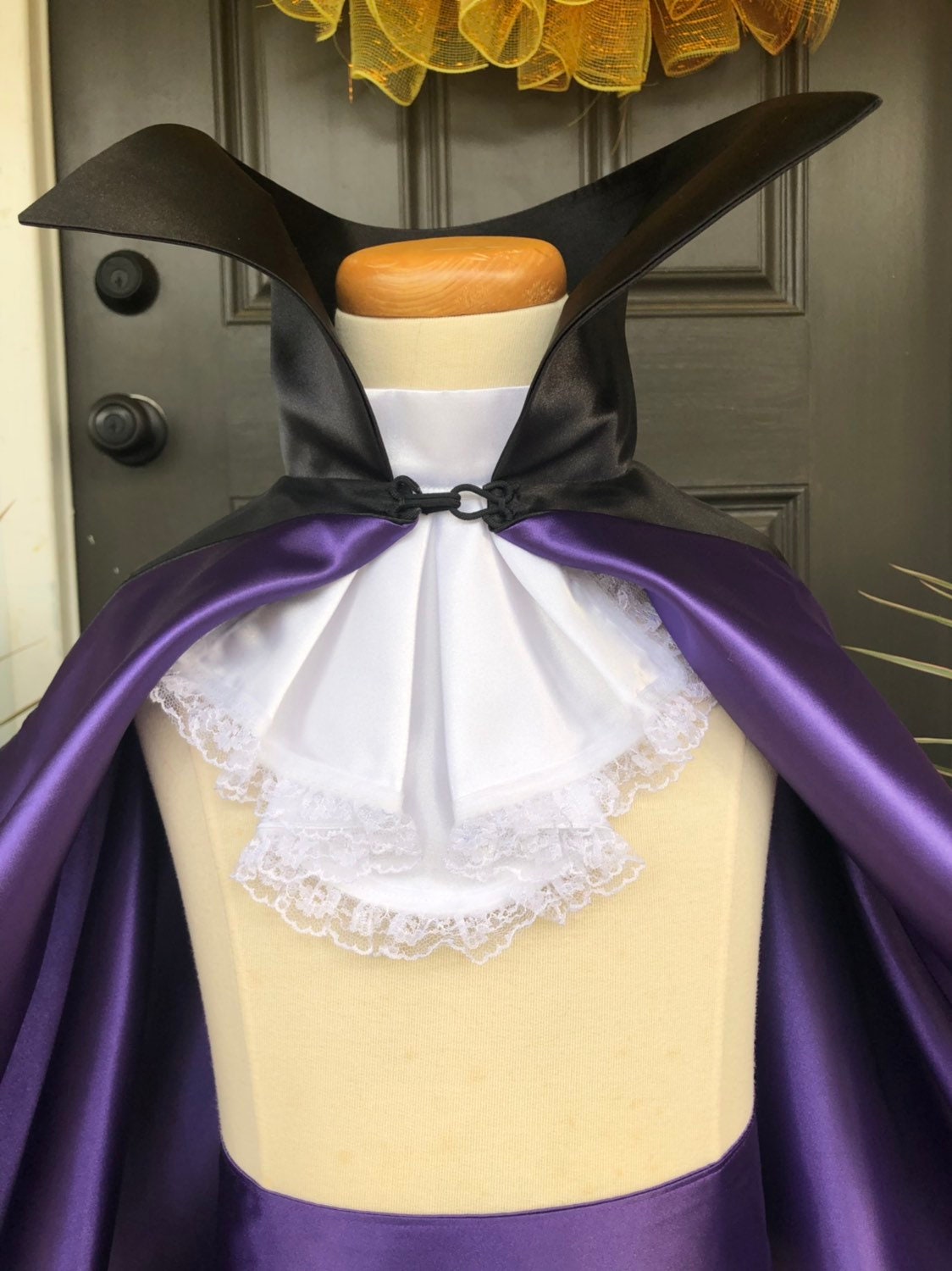 Halloween Vampire Dracula Costume 3 Pieces: Cape Jabot | Etsy