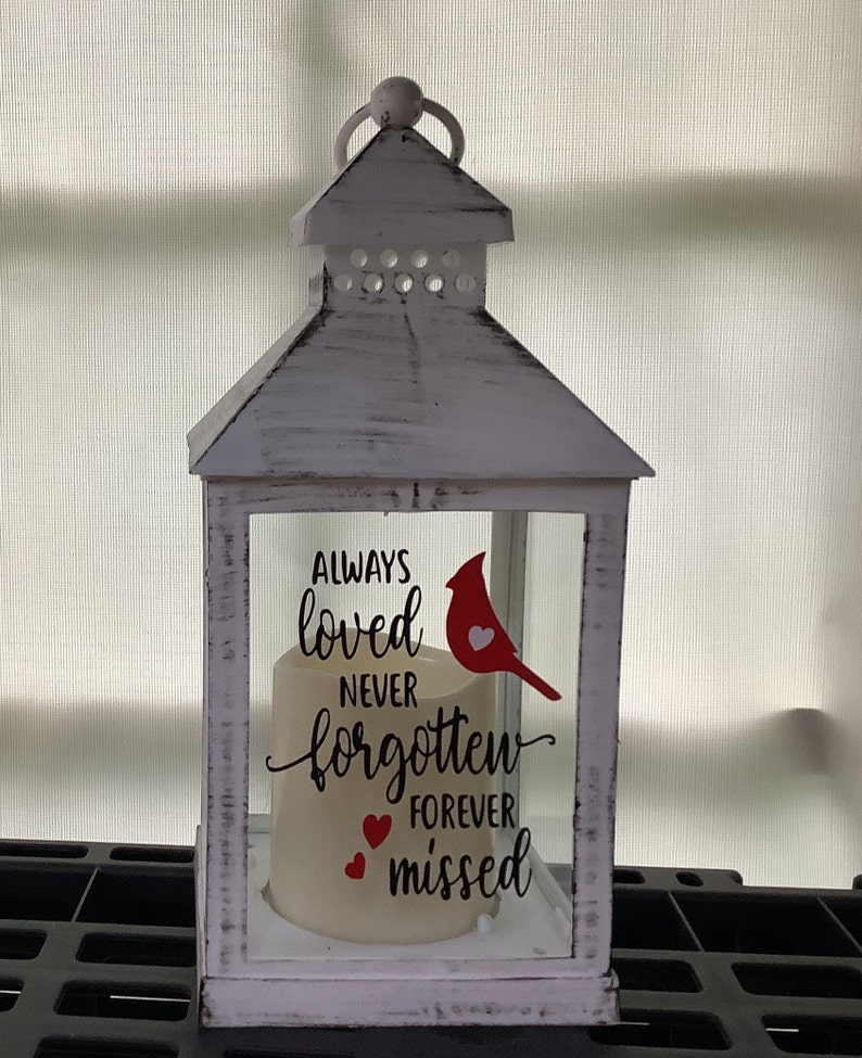 Always Loved Never Forgotten Lantern - Etsy