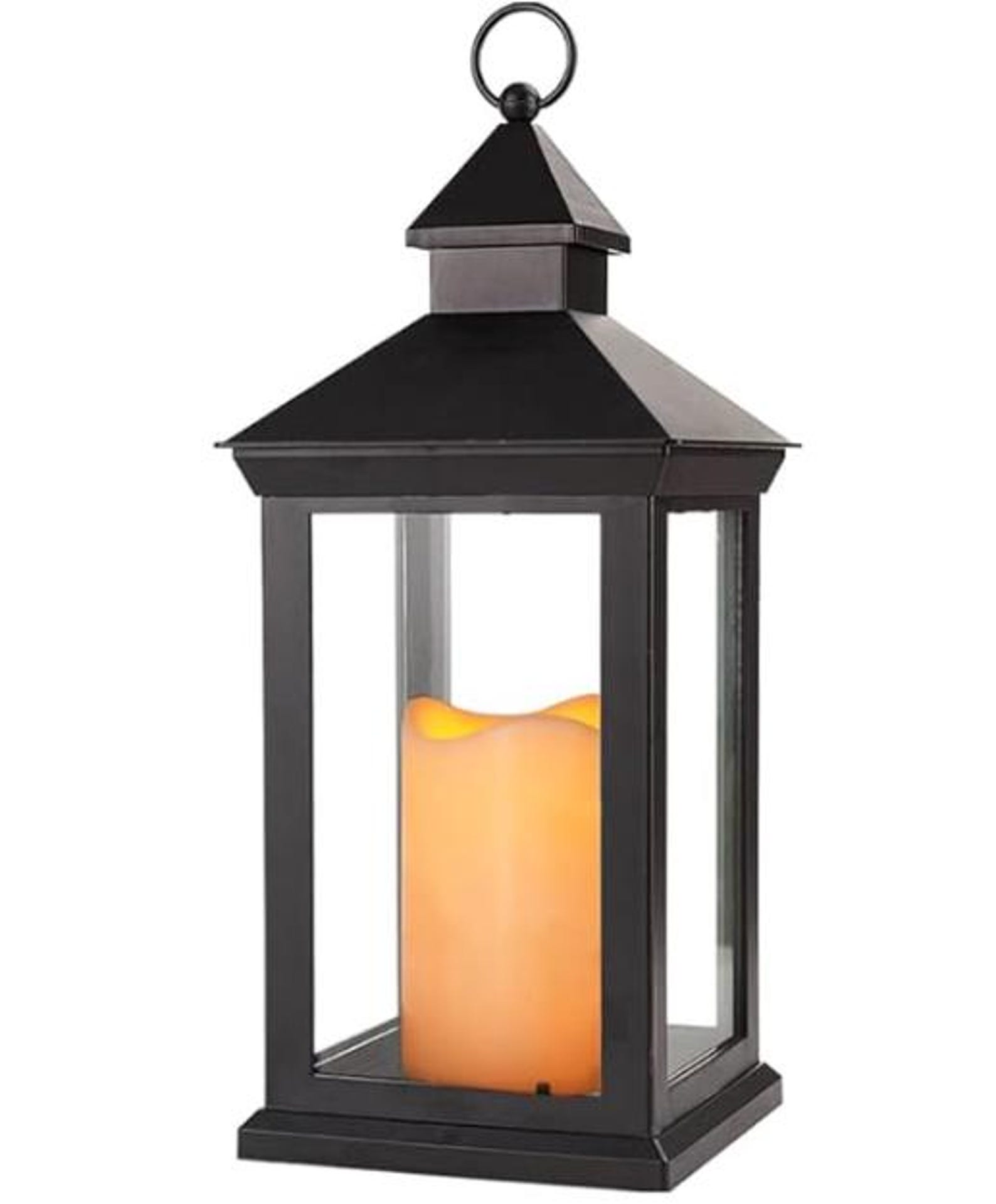 Candle Burning in Memory Lantern - Etsy