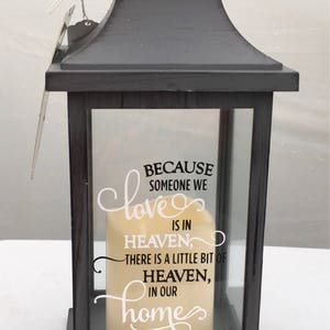 Someone in Heaven Lantern - Etsy