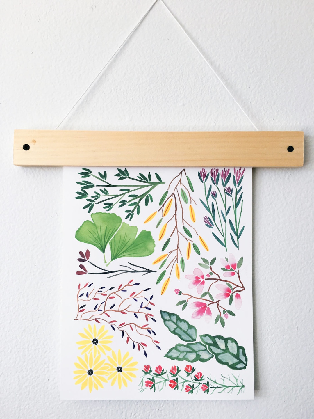 April Nature Collection Art Print - Etsy