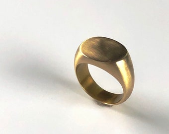 Large Signet Ring | Etsy