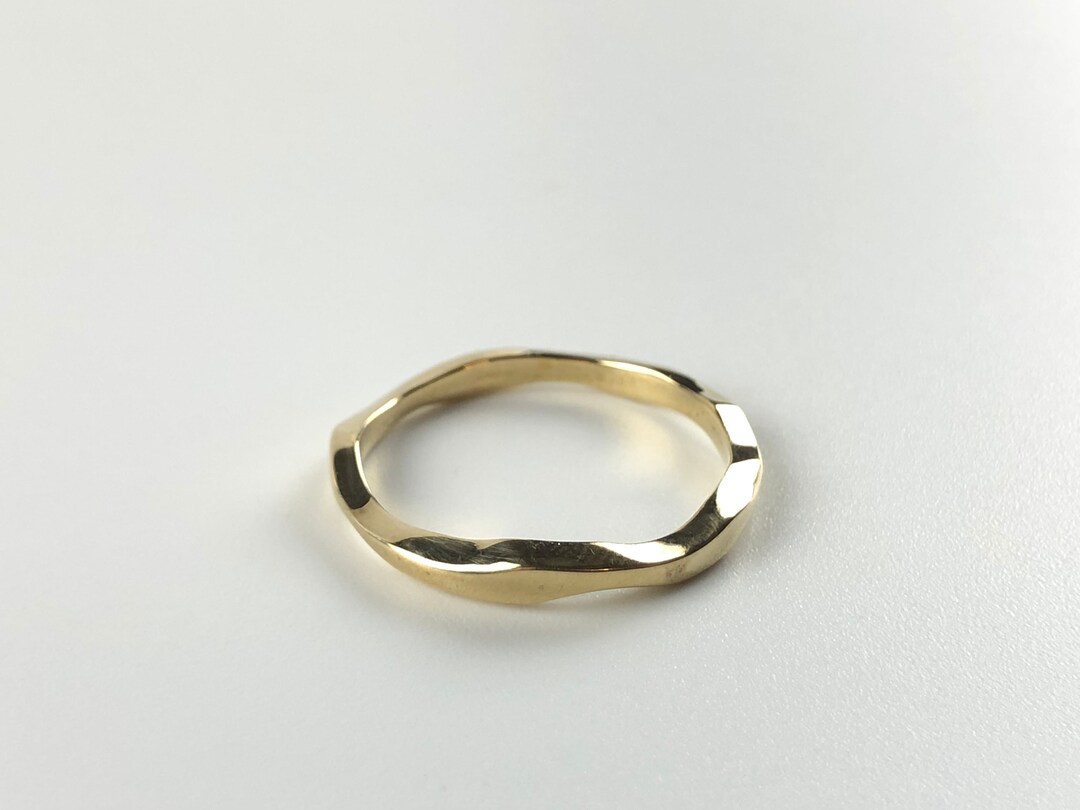 Wavy Gold Ring Wavy Ring Gold Wavy Ring Wavy Silver Ring - Etsy