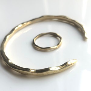 Wavy Gold Ring, Wavy Ring, Gold Wavy Ring, Wavy Silver Ring, Wavy Band ...