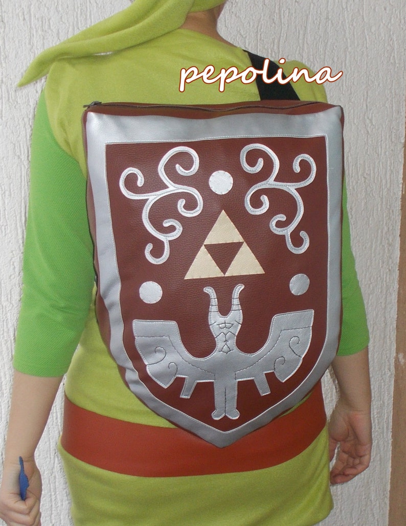 Hero's Shield Backpack Legend of Zelda the Wind Waker - Etsy