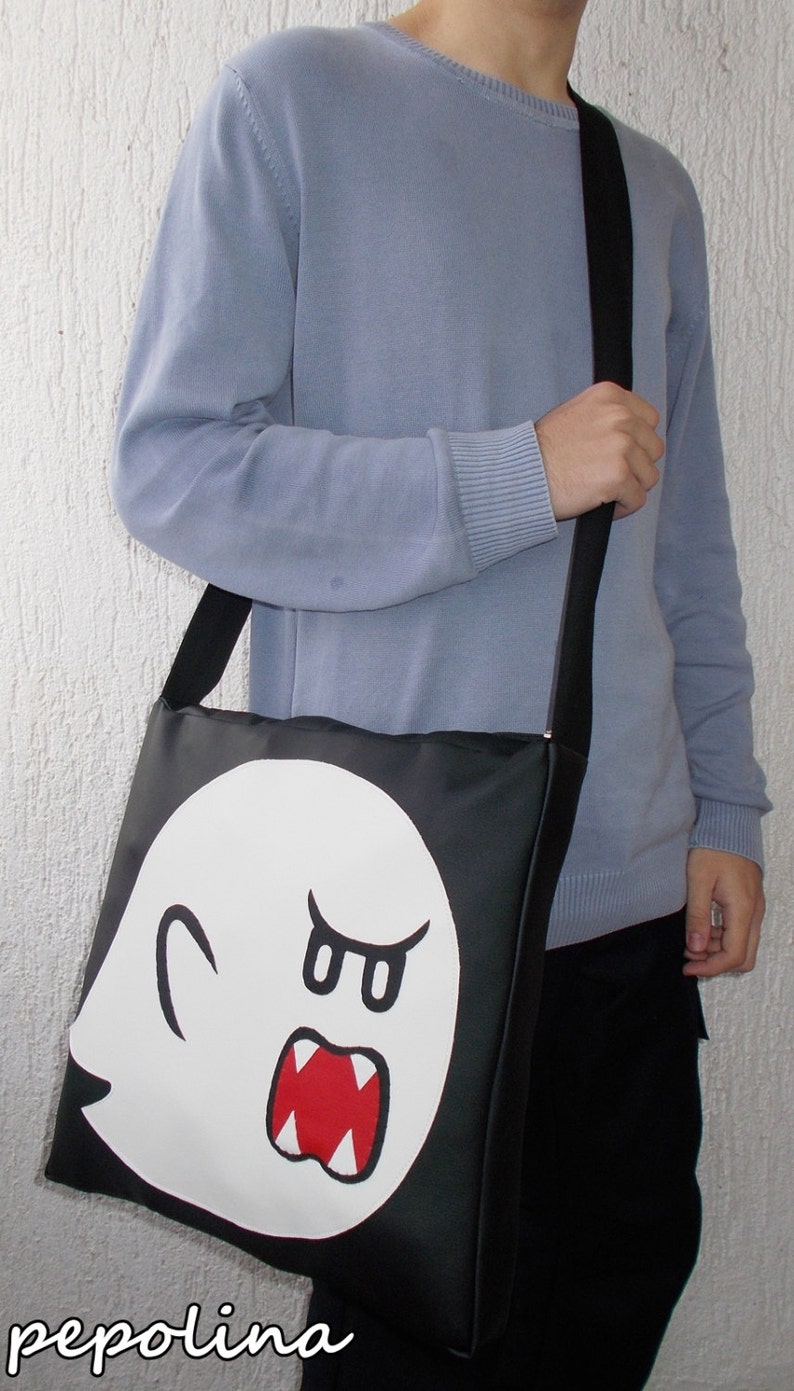 Super Mario shy Boo Student Bag | Etsy