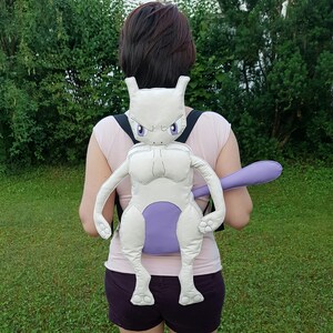 Mewtwo Pokemon Backpack - Etsy