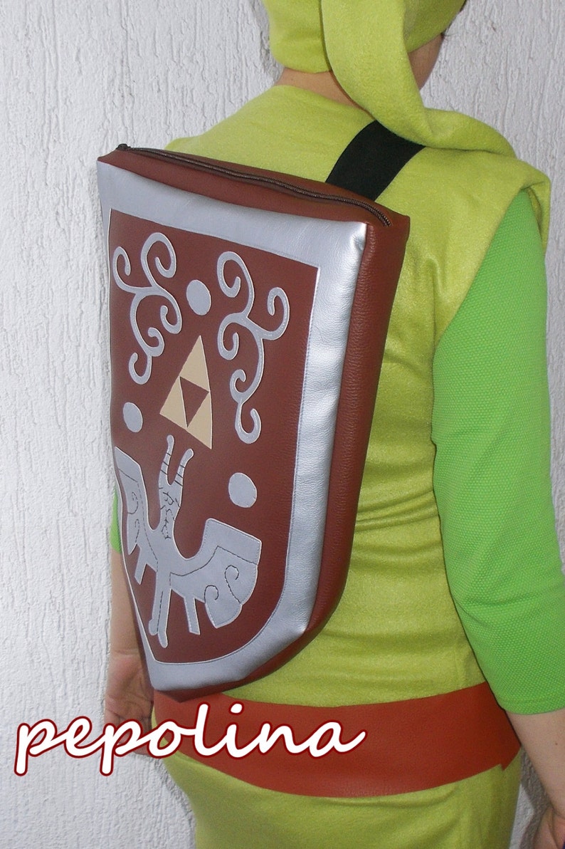 Hero's Shield Backpack Legend of Zelda the Wind Waker - Etsy