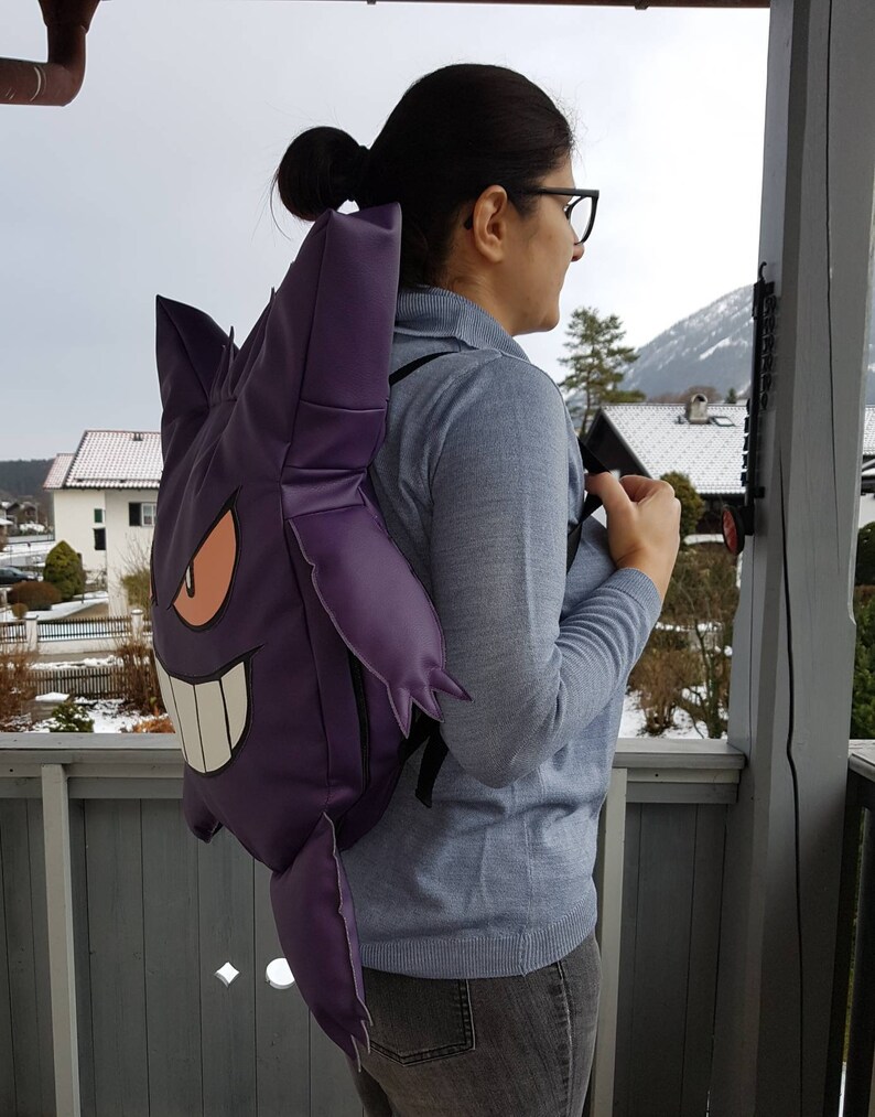 Gengar pokemon Backpack - Etsy