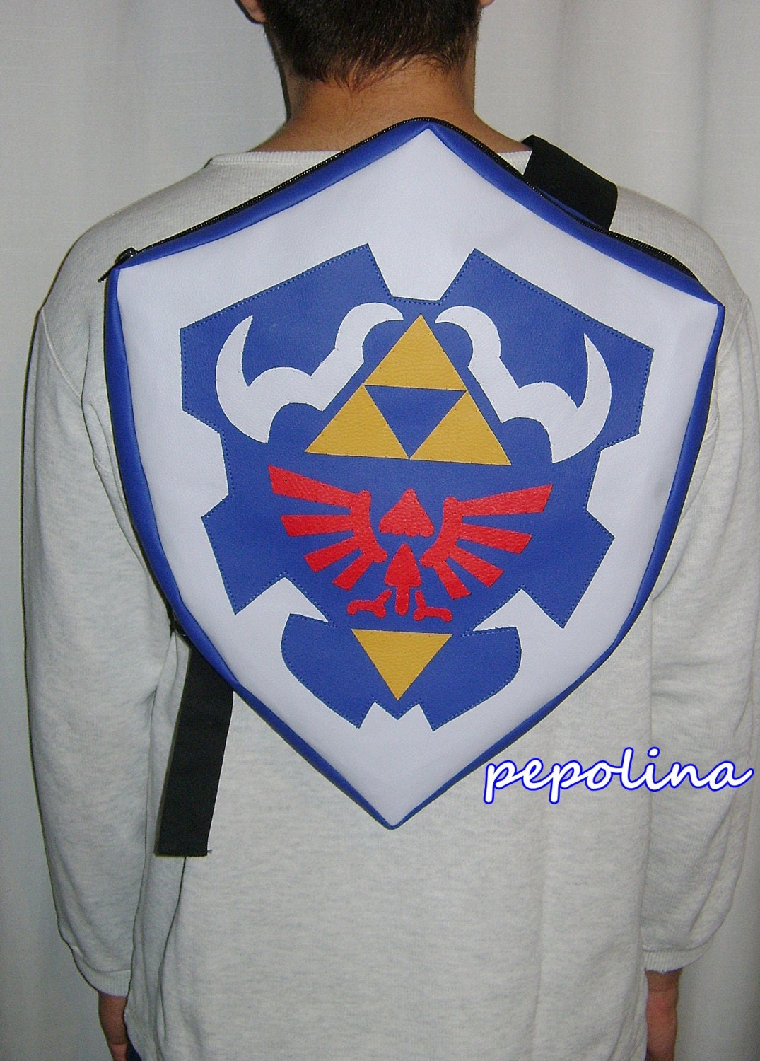 Hylian Shield Backpack Ocarina of Time one Strap - Etsy