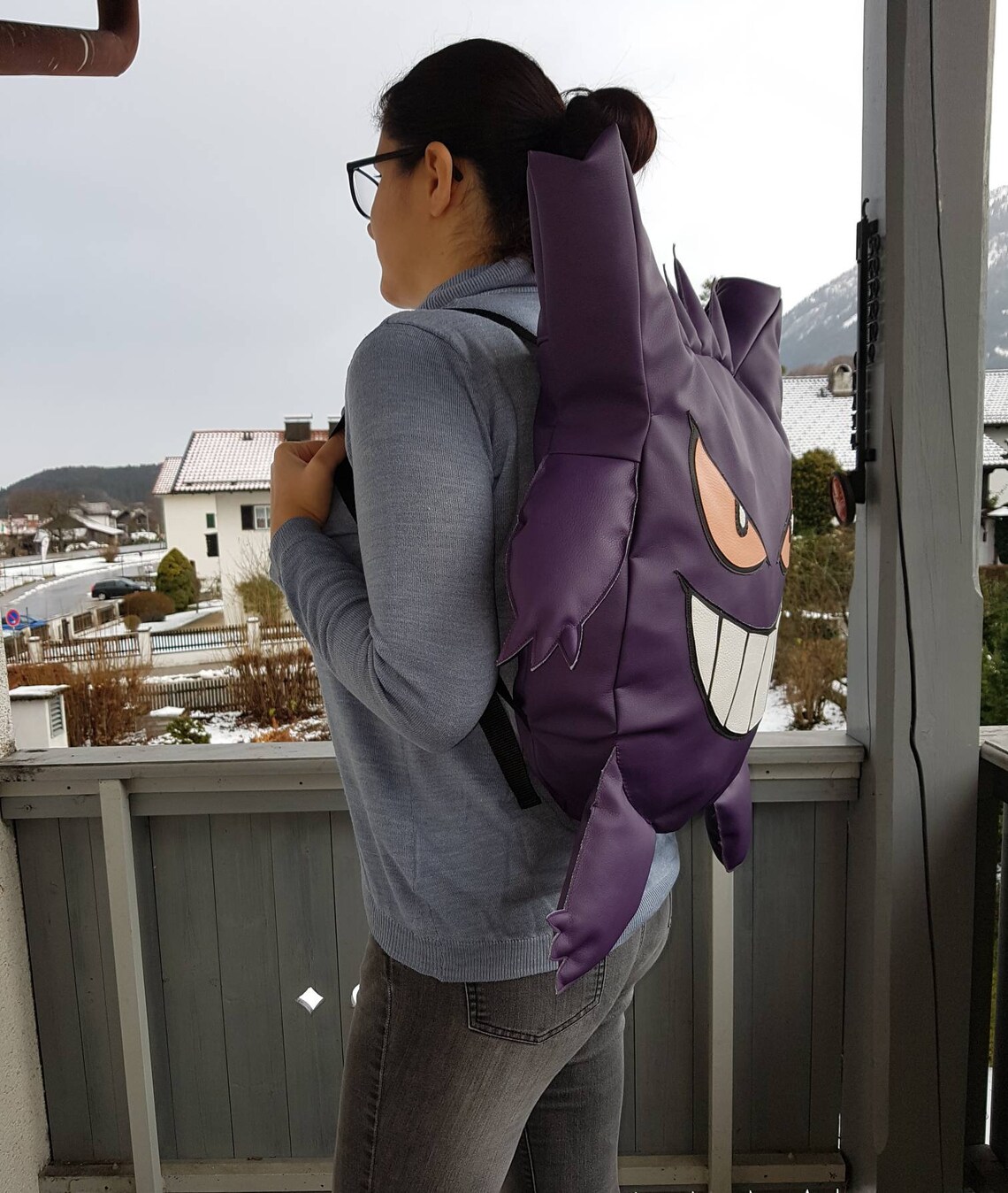 Gengar pokemon Backpack - Etsy