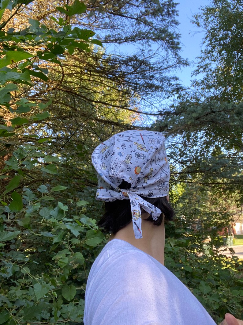 Surgical Cap, Scrub Cap, Breathable Fabric, Reusable & Washable, Made ...