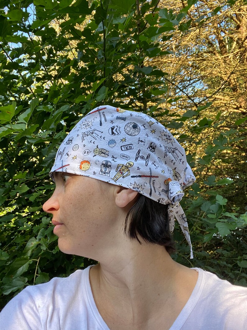 Surgical Cap, Scrub Cap, Breathable Fabric, Reusable & Washable, Made ...