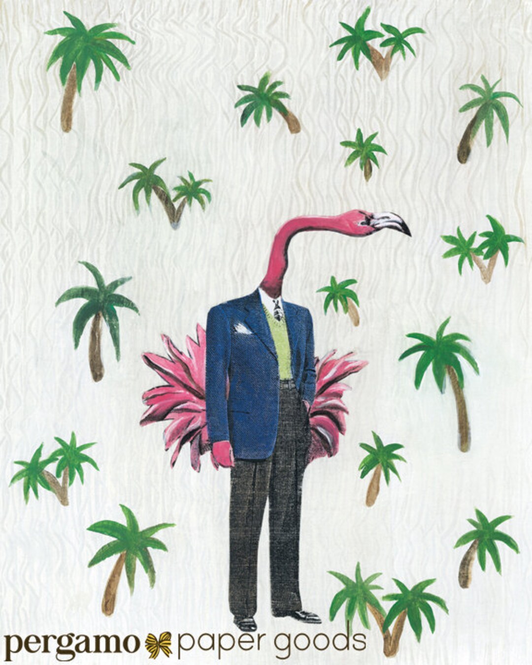 Flamingo Art Print, 8x10 Wall Art for Men, Florida Bird Lover Decor ...