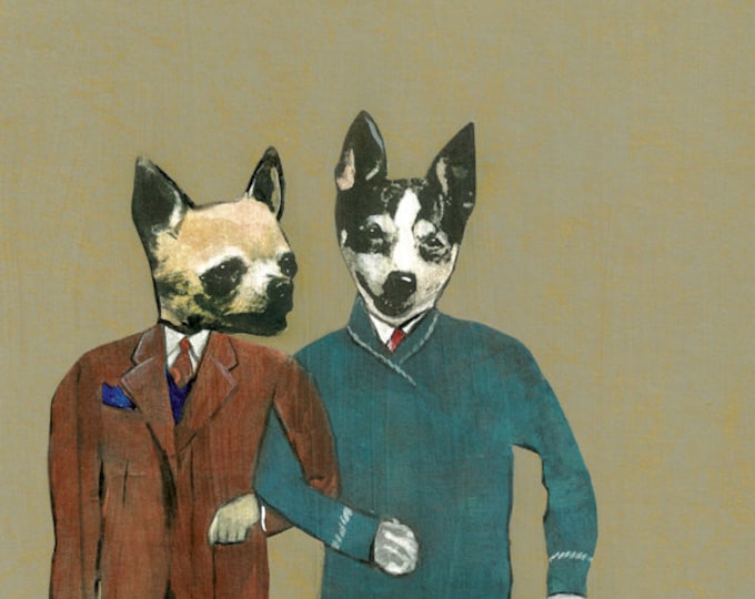 Weird Art Retro 70s Sheep Animal Art Print 8x10 - Etsy