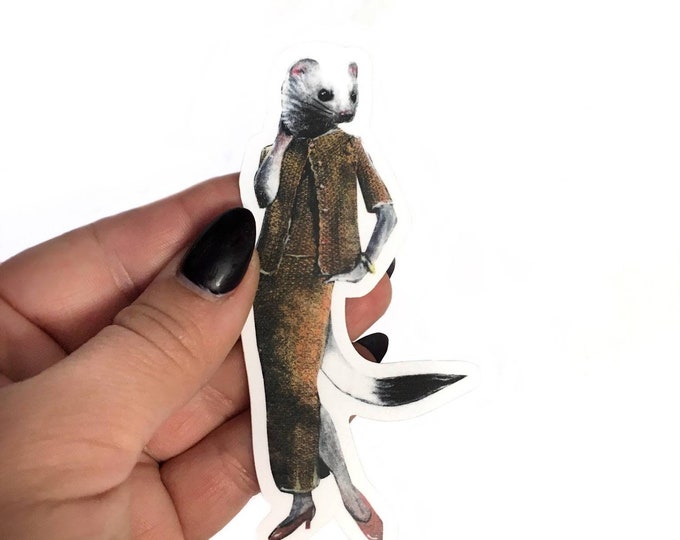 Animal Sticker Pack 5 Laptop Stickers Vinyl Cat Decals Dog - Etsy