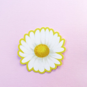Daisy Vinyl Sticker Pack, Flower Laptop Stickers, Vintage Decal, Pretty ...