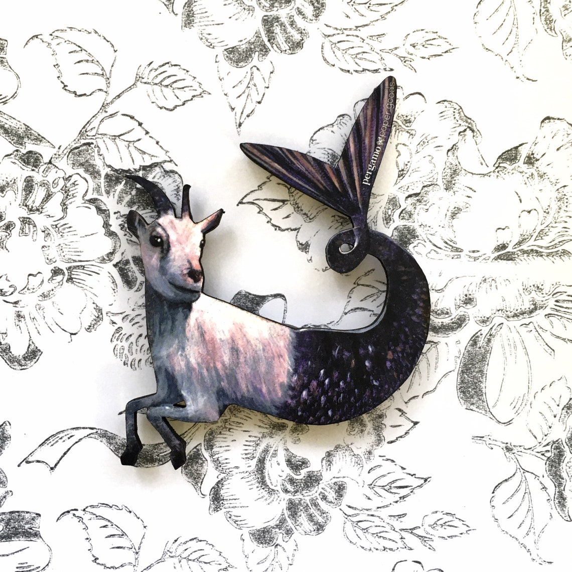 Zodiac Capricorn Magnet, Mermaid Goat Magnets Fridge, Zodiac Gifts ...