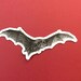 Vampire Bat Sticker, Durable Vintage Halloween Vinyl Stickers, Weird ...
