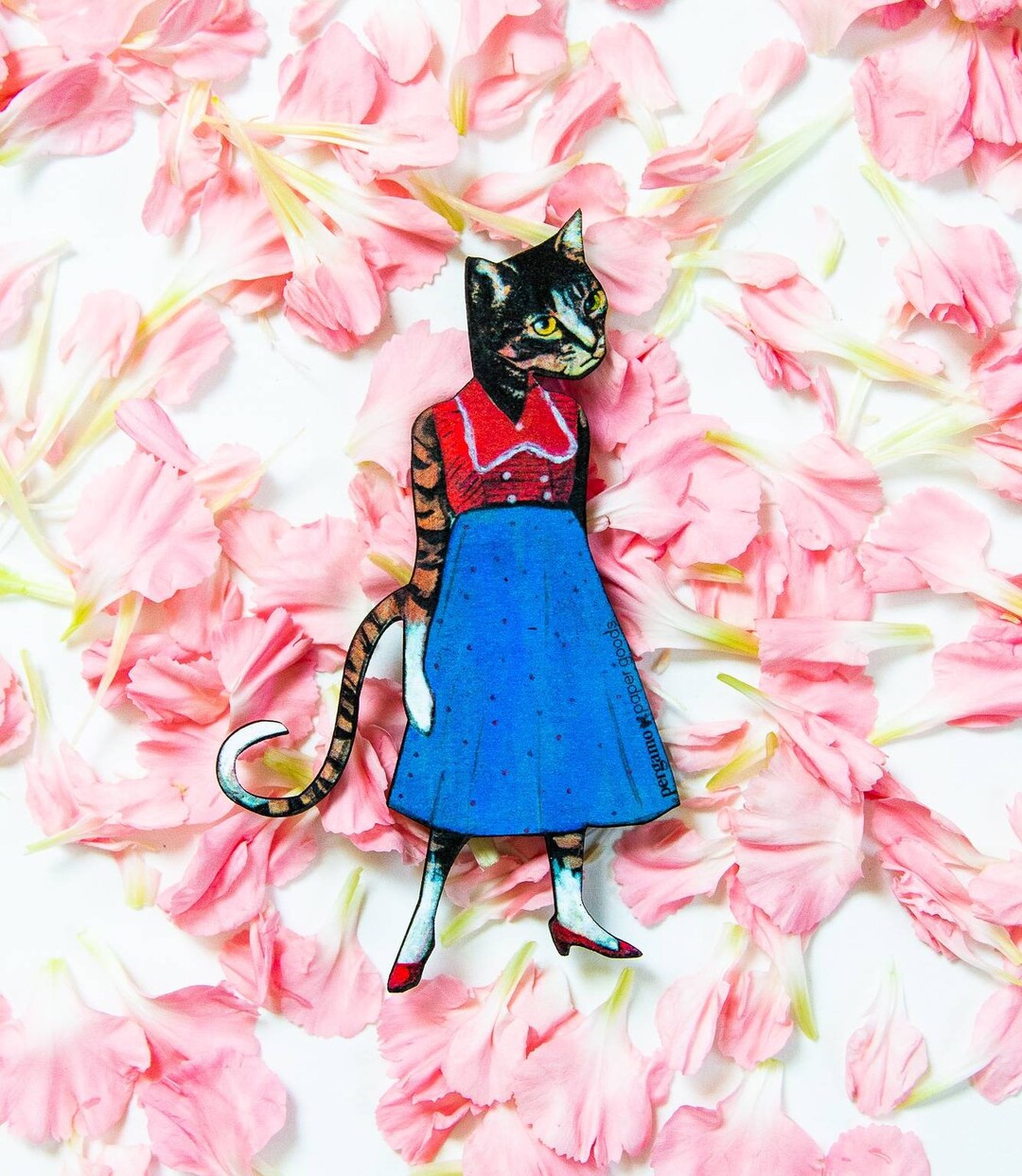 Retro Cat Magnet Surreal Refrigerator Magnets Fridge Kitsch - Etsy