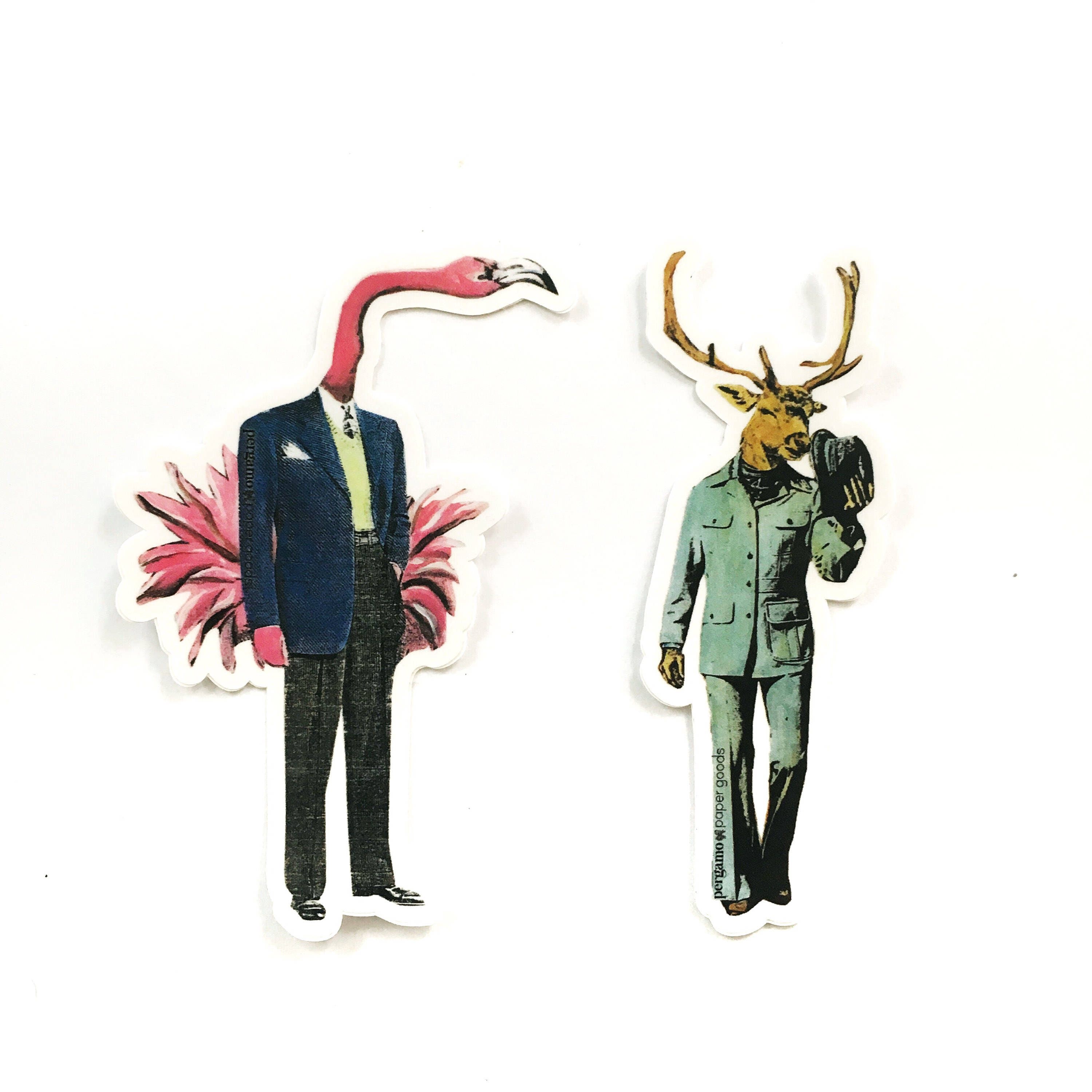 Deer Laptop Sticker, Vintage Vinyl Stickers, Car Guy Decals for ...