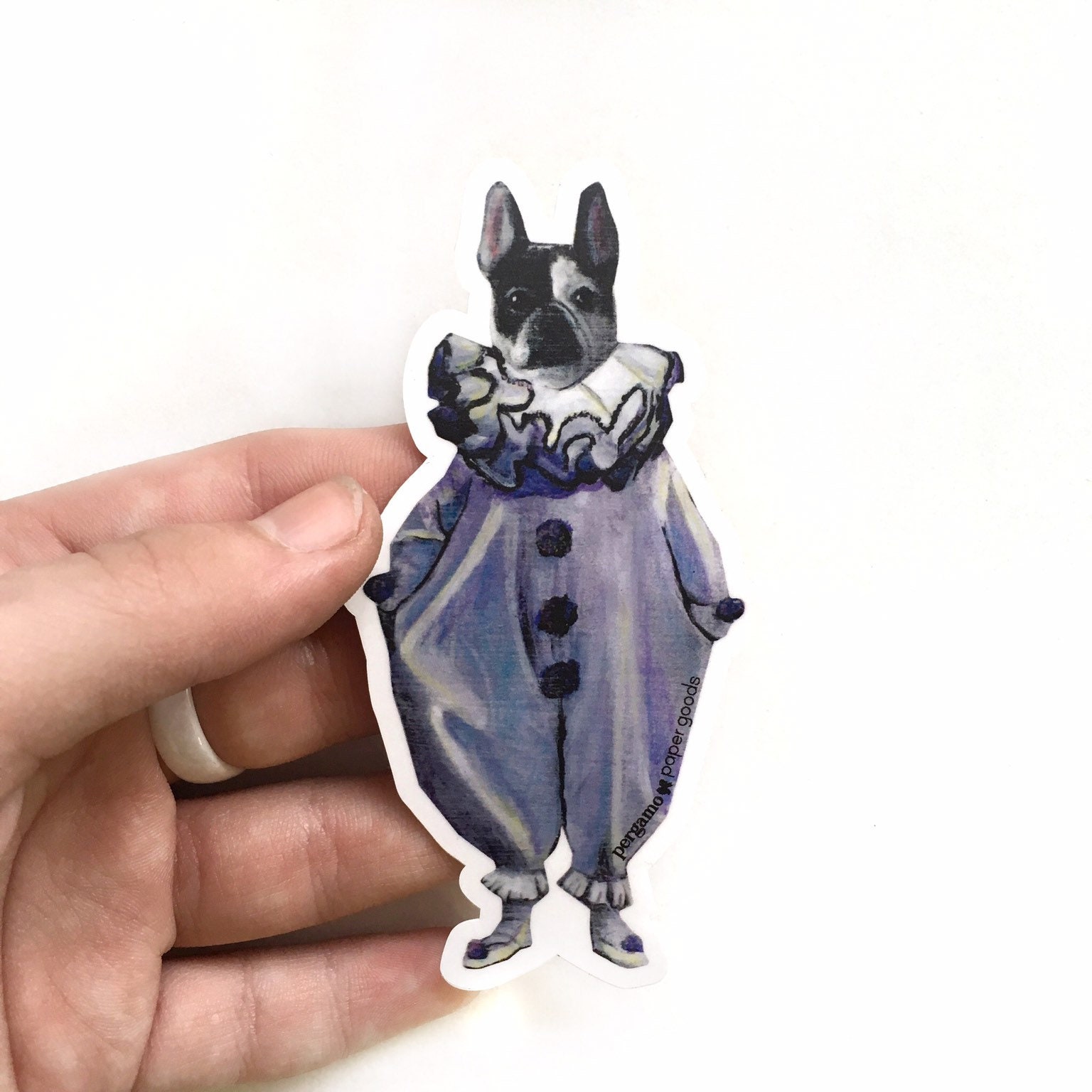 French Bulldog Sticker Frenchie Gifts Vinyl Stickers Laptop | Etsy