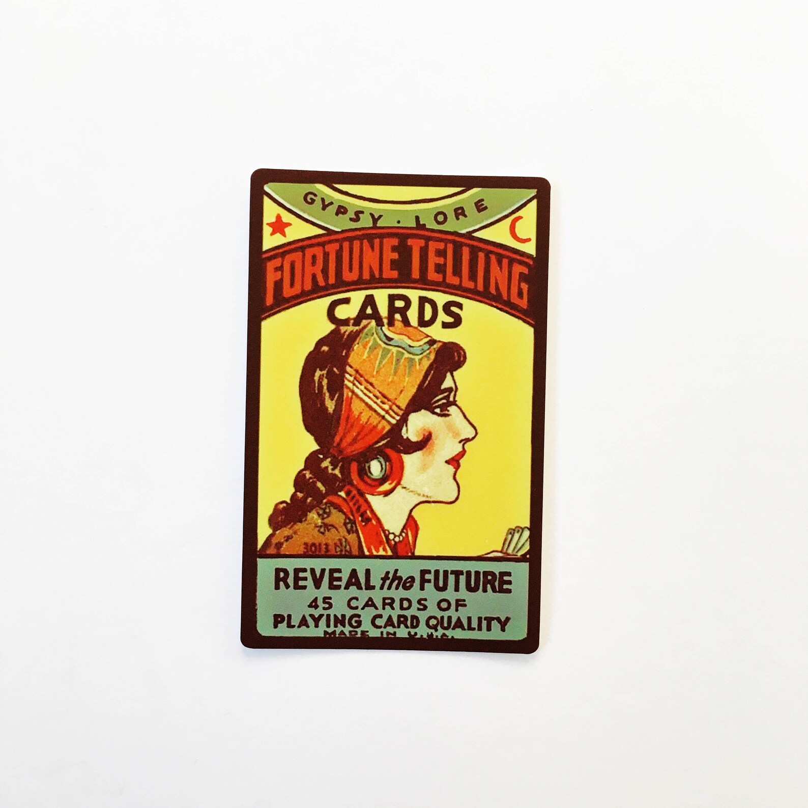 Fortune Teller Sticker, Fortune Telling Retro Vinyl Stickers Durable ...