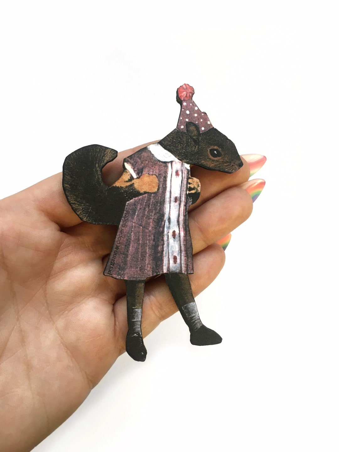 Vintage Squirrel Magnet, Weird Animal Refrigerator Magnets Fridge ...