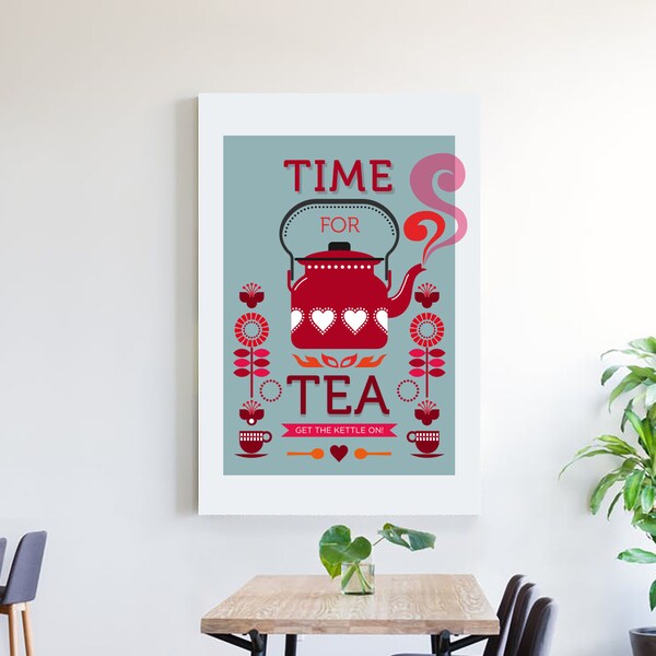 Tea Poster - Etsy