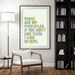 Groucho Marx Principles Typography Print, Colourful Print College Dorm ...