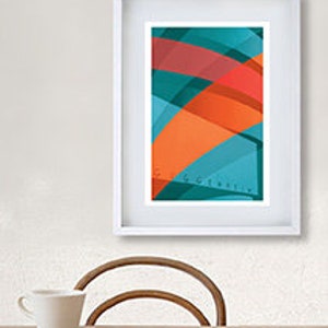 Guggenheim Print, Mid Century Modern New York City Architecture Poster ...