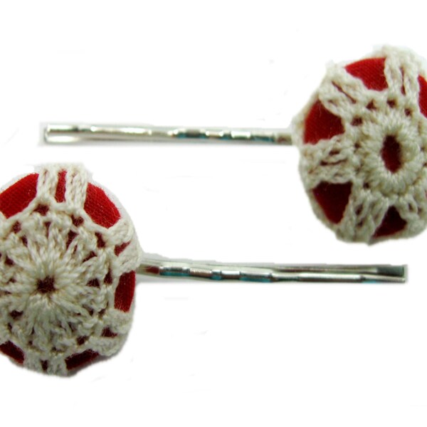 Crochet Bobby Pins - Etsy