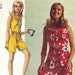 Simplicity 8787 70s Super-jiffy Jumpsuit Sewing Pattern Two - Etsy