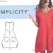 Simplicity S8640 Womens Dress Sewing Pattern UNCUT With | Etsy