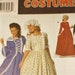 Costume Sewing Pattern Simplicity 9713 Misses Victorian Puritan Dress ...