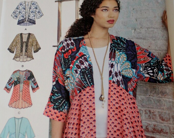 Simplicity 8172 Misses' Kimonos Sewing Pattern, UNCUT , Size XXS-XXL - Etsy