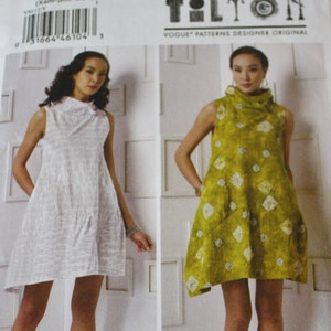 Vogue V9112 Dress Sewing Pattern UNCUT Marci Tilton Collection ...