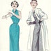 Vintage 50’s Butterick 6529 Slim Dress and Coat Pattern Size 14 Bust 32 ...