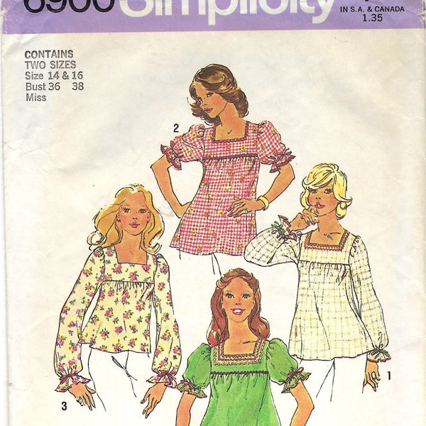 Peasant Top Pattern - Etsy