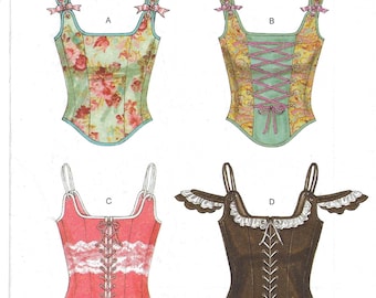 Butterick B4669 Sewing Pattern, Making History Boned, Lined Corsets W ...