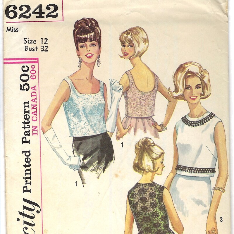 Crop Tops Pattern - Etsy