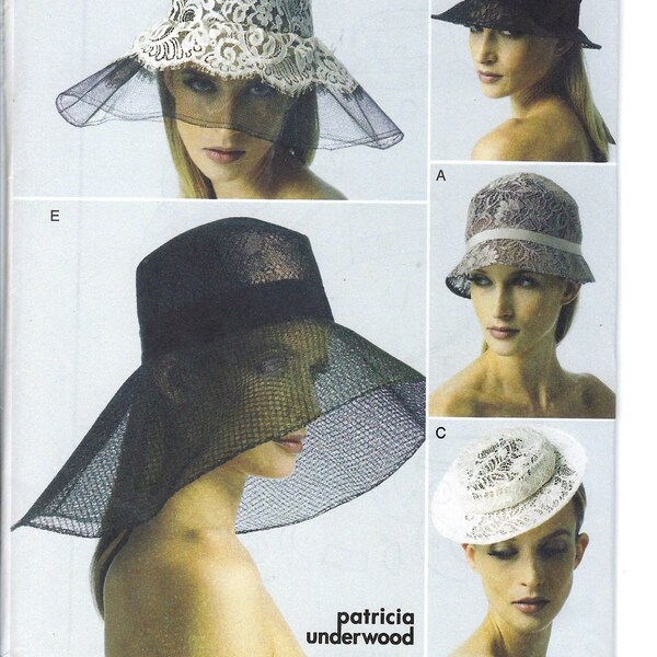 Vogue Hat Pattern - Etsy