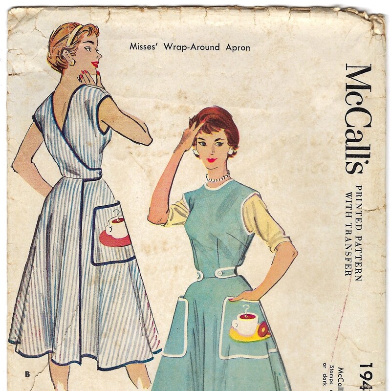 Wrap Apron Pattern - Etsy