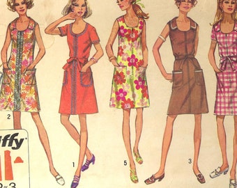 Simplicity 7283 Miss Dress and Coat Sewing Pattern, Size 14, Bust 34 - Etsy