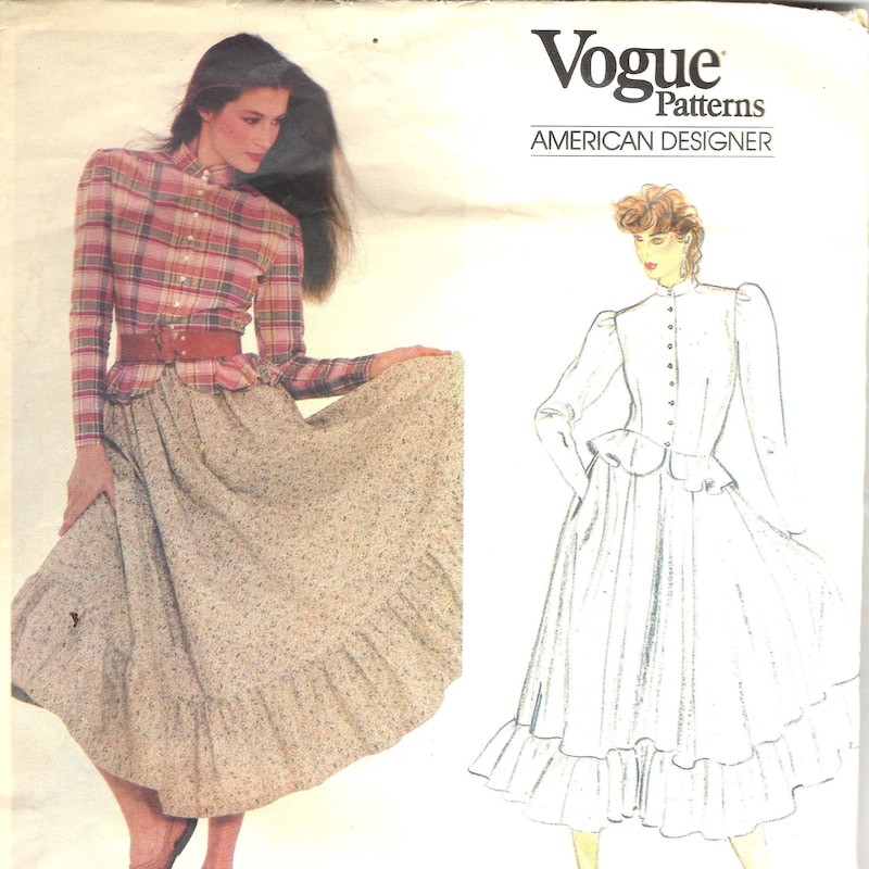 Prairie Skirt Pattern - Etsy