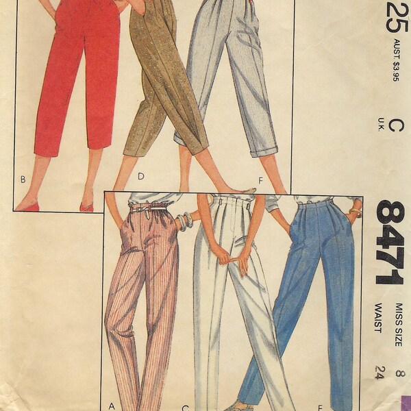 80s Pants Pattern - Etsy
