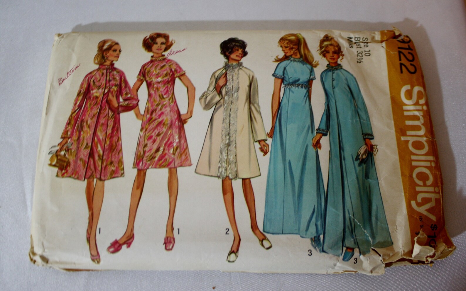 Simplicity 9122 Misses DRESS AND COAT in Two Lengths. Sizes | Etsy